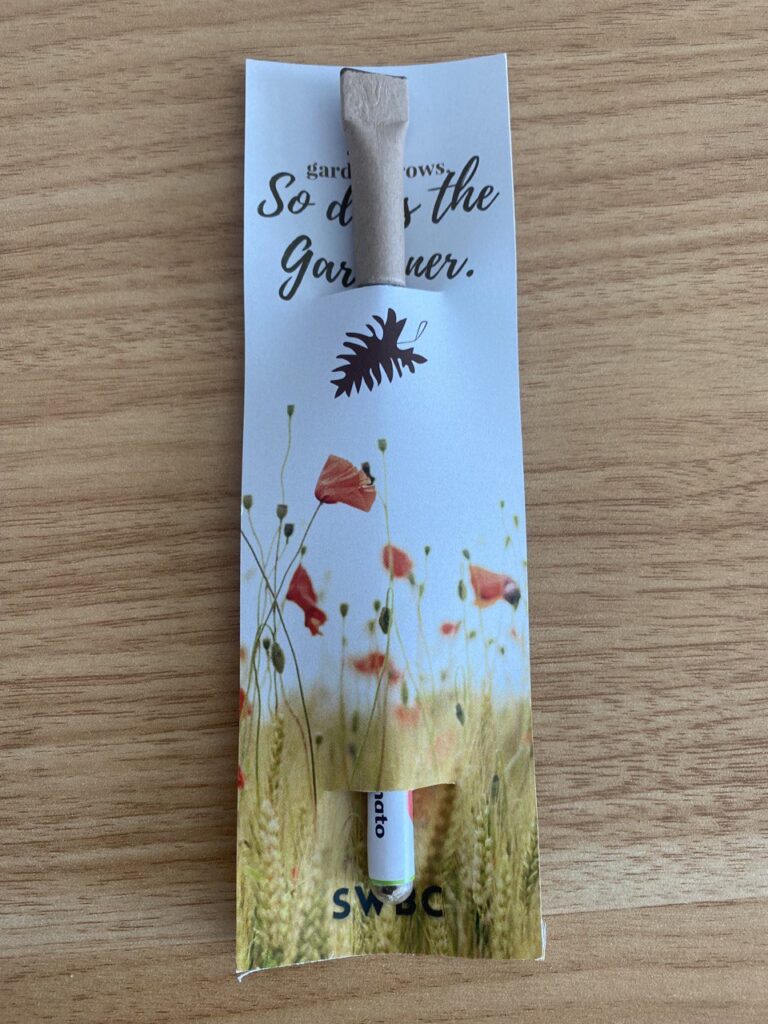 Plantable Seed Pen - PrintnGift - Corporate Gift Singapore