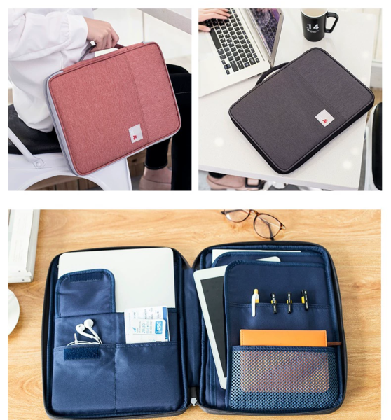 Multi-Functional A4 Laptop Pouch - PrintnGift - Corporate Gift Singapore