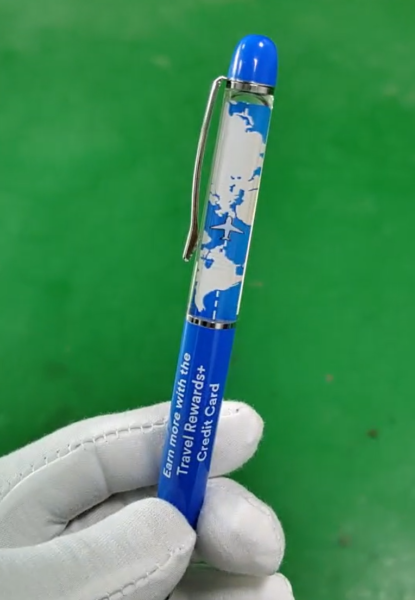 Custom 2D Floating Action Pen - PrintnGift - Corporate Gift Singapore