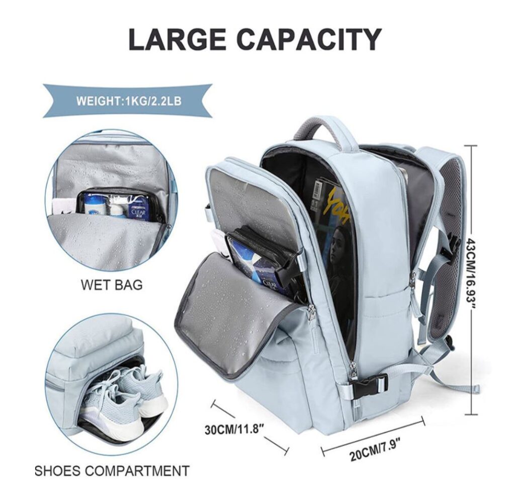 Multifunctional Travel Backpack - PrintnGift - Corporate Gift Singapore