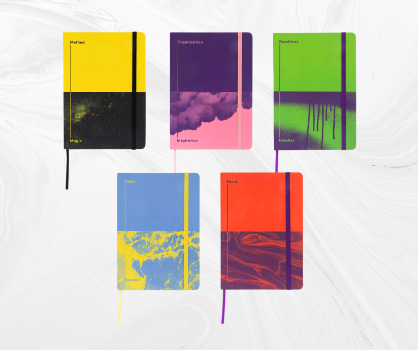 Jumble & Co - A5 Split Ruled Notebooks Series - PrintnGift - Corporate ...